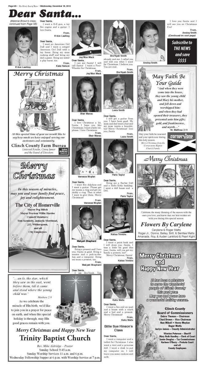 Letters to Santa from the Class of 2025 – when they were in 1st grade ...